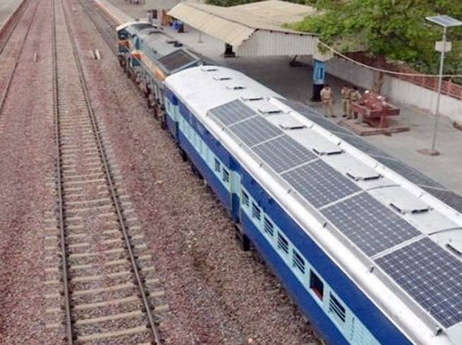 Solar-powered-train - Interesting Facts, Information in Hindi - रोचक तथ्य